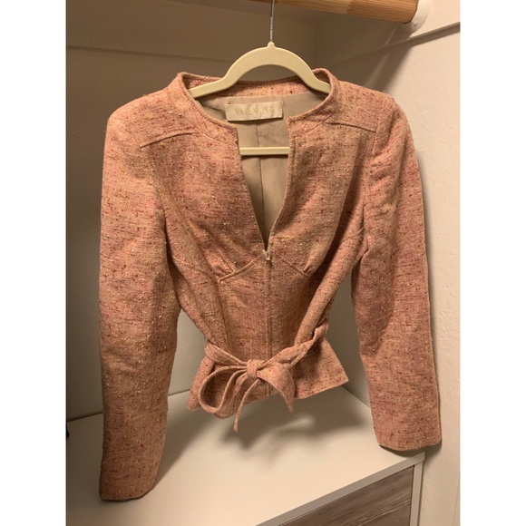 Valentino | Jackets & Coats | Valentino Pale Pink Jacket | Poshmark